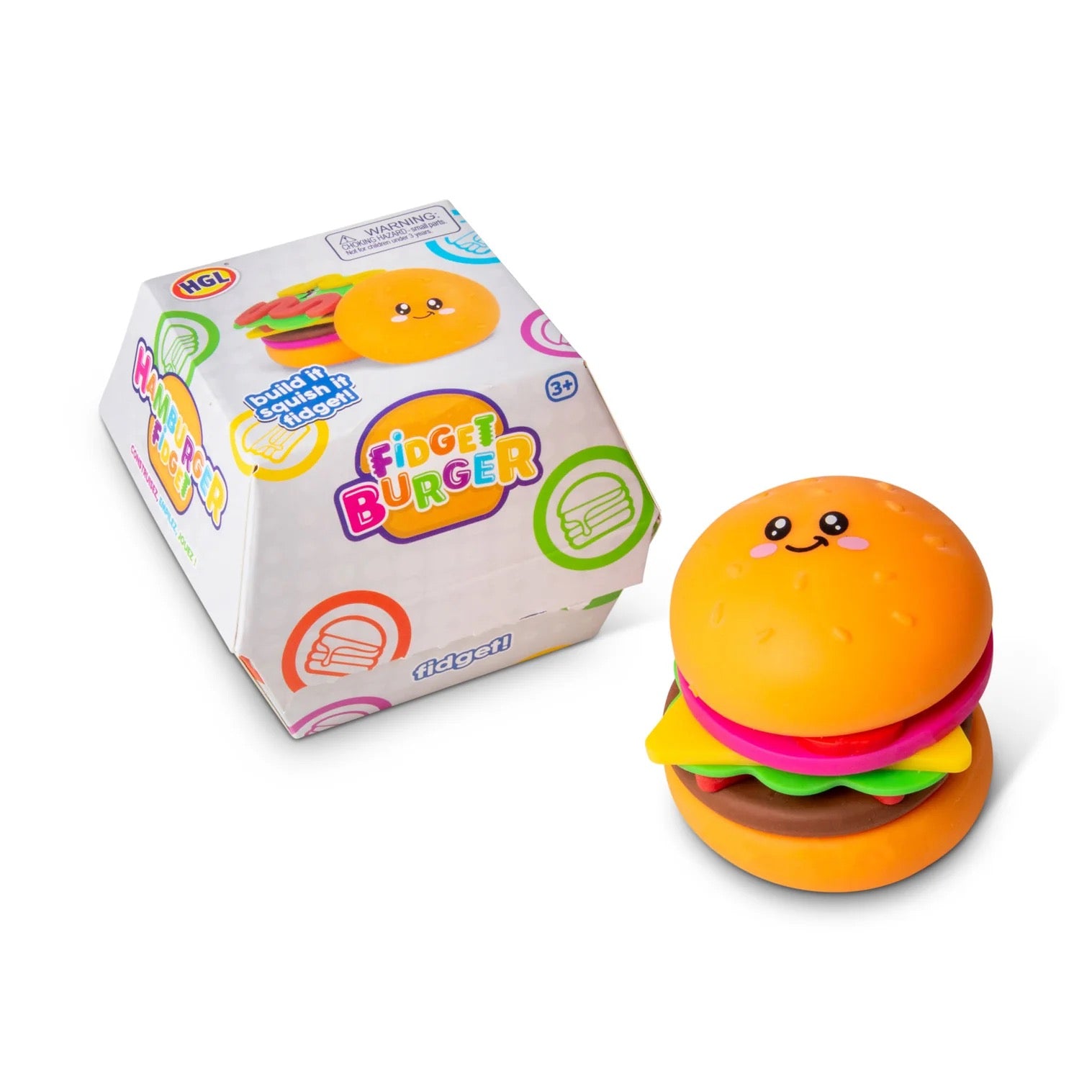 Fidget Burger – Wooden, Sensory and Softplay Ltd